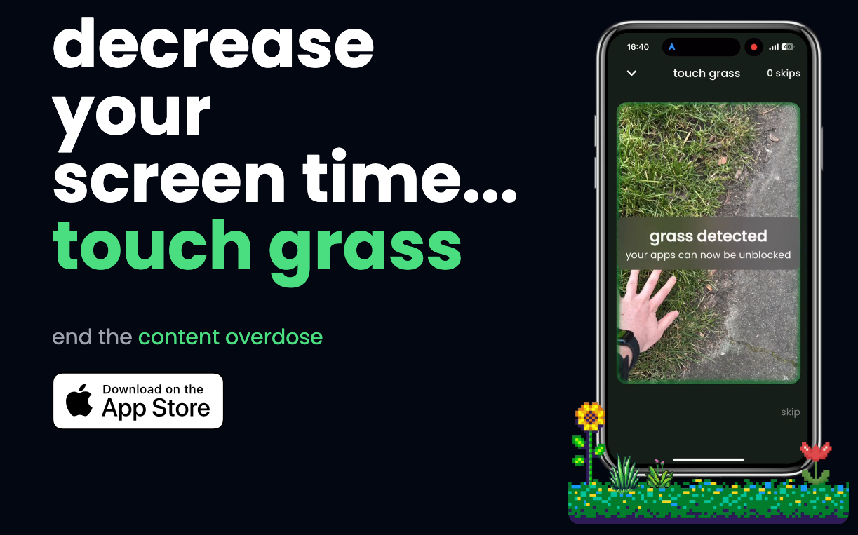 Finally: An App That Makes You Touch Grass - Wavelengths