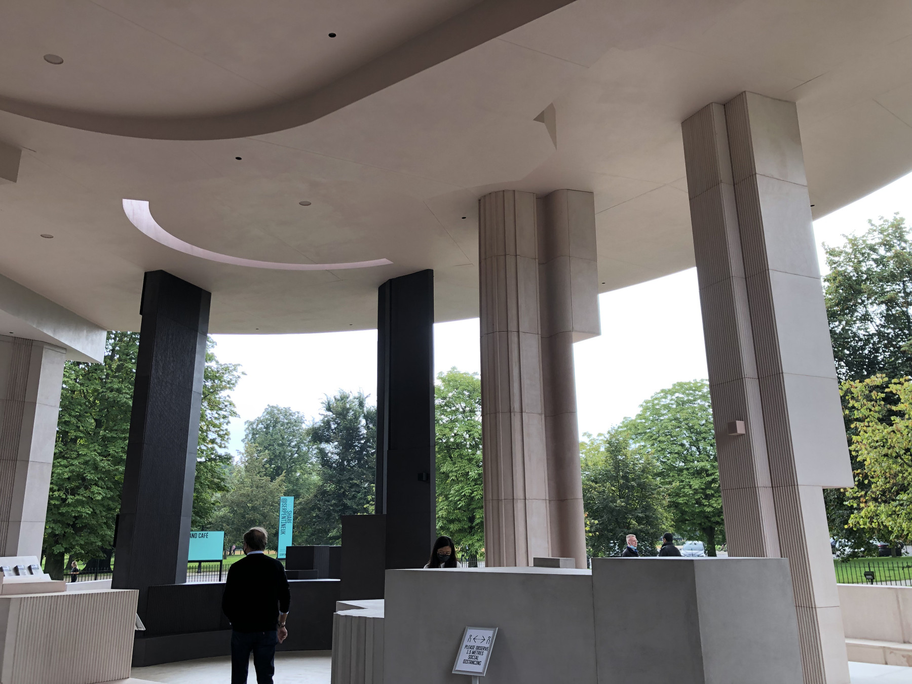 My Serpentine Pavilion sketches from 2021 - alvin in the room